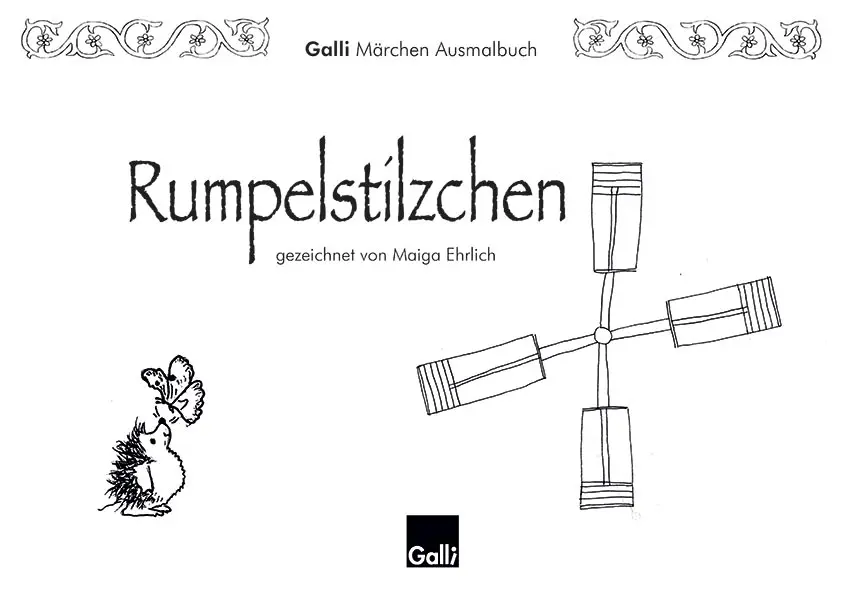 Märchen Ausmalbuch – Rumpelstilzchen – Galli Verlag e.V.